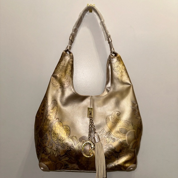 Sharif | Bags | Original By Sharif Purse Shoulder Bag Gold Lion New ...